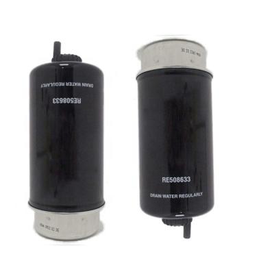China Hydwell Fuel Filter Water Separator 80mm x 196.3mm 15 Micron for Tractor Re508633 Wk8146 for sale