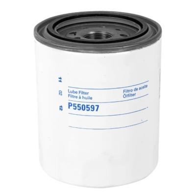 China Hydwell Truck Oil Filter 104x104x127mm 0.76kg P550597 P502364 LF550597 for sale