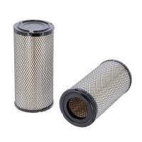 China Excavator Engine Air Purifier AF25557 AF25292 164.5mm OD 91mm ID 347mm Length for sale
