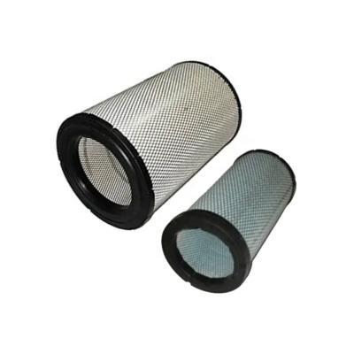 China 6I2509 6I2510 P532509 P532510 1327167 Air Filter for Excavator 99.9% Filtration Efficiency for sale