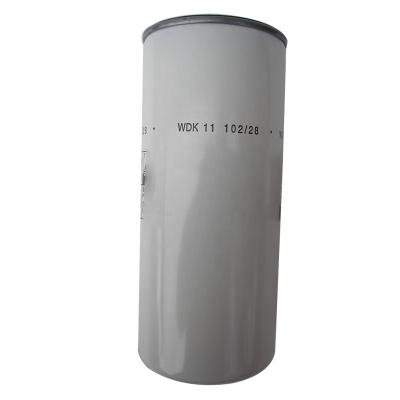China Truck Diesel Fuel Filter P550529 107.5mm OD 262mm Length M32x1.5 Thread for sale