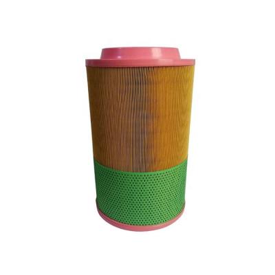 China Heavy Duty Truck Air Filter Element 247mm OD 148mm ID 371.5mm Length OEM 1613950300 for sale