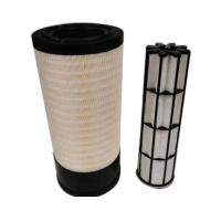 China Excavator Air Filter 1094162540 1094162550 Fiber Glass Heavy Duty 200mm for sale
