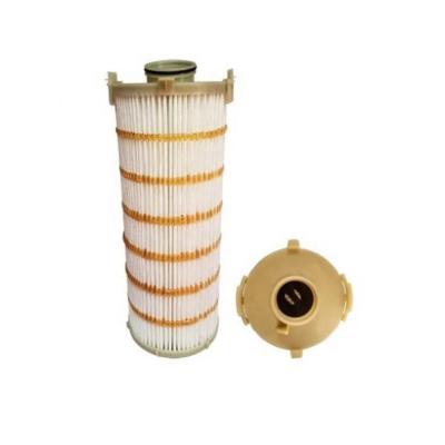 China Excavator Hydraulic Transmission Filter Element 122mm OD 40mm ID 298mm Height Glass Fiber for sale