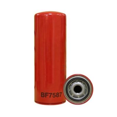 China Hydwell BF7587 Excavator Fuel Spin On Filter 93mm OD 233mm Length 1-14 UN Thread for sale