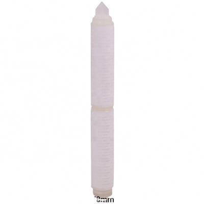 China Industrial Water Purification PP Pleated Filter Cartridge 20 40 60 Inch 70x70mm for sale