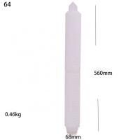 China Industrial Water Purification PP Pleated Filter Cartridge 20 40 60 Inch 70x70mm for sale