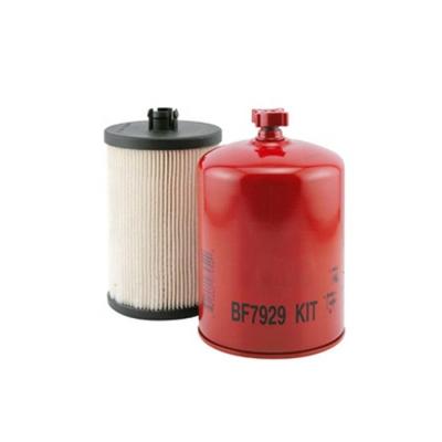 China BF7929 Tractor Fuel Filter Kit Set of 2 OEM RE520906 RE523236 1-14 Thread 109.5mm OD for sale