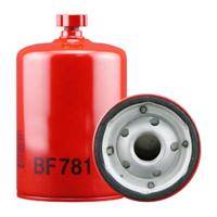 China Hydwell Excavator Fuel Filter BF781 25011285 100 Micron Paper Iron Element for sale