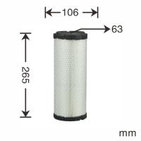 China Excavator Air Filter P822858 P954603 P822769 for Heavy Machinery Repair and Maintenance for sale