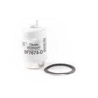 China Fuel Filter 96x212mm Paper Iron BF7674D FS19531 RE62419 H174WK for Diesel Engines for sale