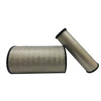 China Excavator Air Filter Cartridge Set YA00007606 YA00007394 P532503 Fiberglass for sale