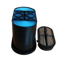 China Hydwell 254x152x243mm Honeycomb Air Filter for Excavator 16237822 V63617000 D10643370 for sale