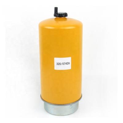 China Hydwell 32007426 Fuel Water Separator Filter Element for Excavator Tractor Engine 10 Micron for sale