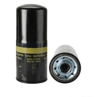 China Fuel Filter Element P553500 600-311-3550 118.3x298mm for Truck Diesel Engine Excavator Tractor for sale