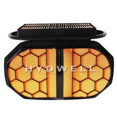 China Hydwell 439x250x300mm Truck Engine Air Filter Paper Plastic Element 3.37kg for sale
