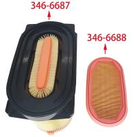 China Hydwell 3466687 3466688 Heavy Duty Honeycomb Air Filter Element for Backhoe Loader 415F2 416F2 420F for sale