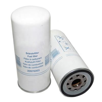 China Fuel Water Separator 20976003 Oil Filter 3831236 for Tractor Diesel Engine Paper Iron for sale