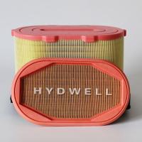 China Hydwell 73337834 7333783 Agricultural Tractor Air Filter 338x213x204mm for Engine for sale