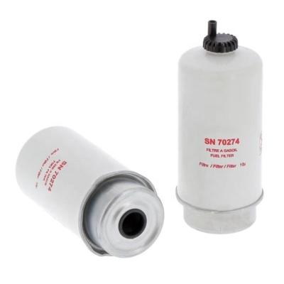 China Fuel Water Separator Filter 80x80x196.3mm 0.45kg for Trucks Replaces 32925950 RE562138 for sale