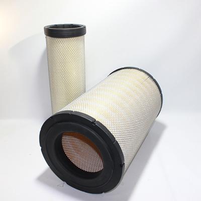 China Fiberglass Air Filter Element for Truck Engine P777868 P777869 11033996 11033997 for sale