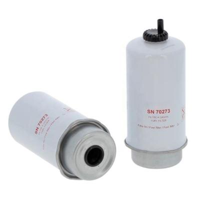 China Iron Filterpaper Fuel Filter P551422 330510058 7091068 23018955 85x85x198mm for Heavy Duty Vehicles for sale