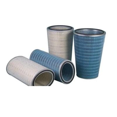 China Truck Flame Retardant Dust Collector Cylindrical Air Filter Cartridge P191177 Standard Size for sale