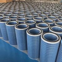 China Truck Flame Retardant Dust Collector Cylindrical Air Filter Cartridge P191177 Standard Size for sale