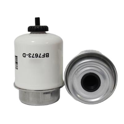 China BF7673-D Fuel Water Separator Fuel Filter RE503254 26560138 80mm OD 135mm Length for sale