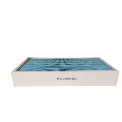 China Activated Carbon Cab Recirculation Air Filter 320x165x48mm for Truck Engines RE199682 SC90097CA for sale