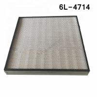 China Diesel Marine Engine Panel Air Filter 6L4714 610x610x56mm 4.5kg for sale