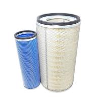 China Excavator Diesel Engine Air Filter AF26076 231x231x410mm Replacement 2868463 for sale