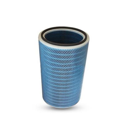 China Fiberglass Pleated Dust Collector Filter Element P191280 Three Lugs Truck Model for sale