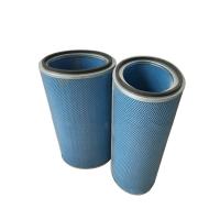 China Fiberglass Pleated Dust Collector Filter Element P191280 Three Lugs Truck Model for sale