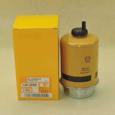 China Hydwell Fuel Filter 138-3098 84x84x155mm for Excavator Engine Parts Construction Machinery for sale
