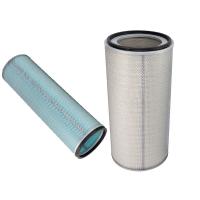 China 4240294 4240295 Filter Paper Air Filter Kit 307x622mm for Excavator Engines P127308 P127309 for sale