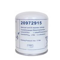 China Truck Air Dryer Filter 139x139x265mm Iron Filter Paper OEM 21620181 20557234 for sale