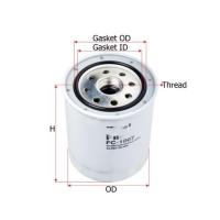 China Fuel Filter P502143 1032901 AT212081 84x84x100mm for Truck Engine Parts for sale