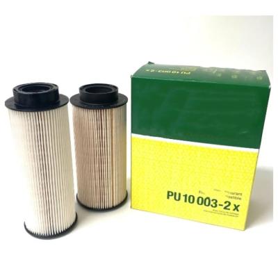 China Hydwell 95x95x227mm Fuel Filter PU10003-2X Replacement for E103kpd197-2 1865227 1794863 1736251 for sale