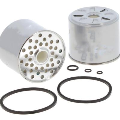 China Fuel Filter 2656117 87x87x72mm for Tractor Excavator Engines Heavy Duty Replacement for sale