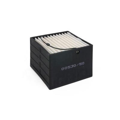 China Fuel Filter 00530/50 SN40015 76x76x54mm for Tractor Excavator Engine Parts for sale