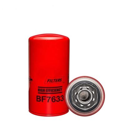 China Fuel Filter BF7633 93x93x174mm for Truck Tractor Diesel Engines Replacement 1R0763 for sale