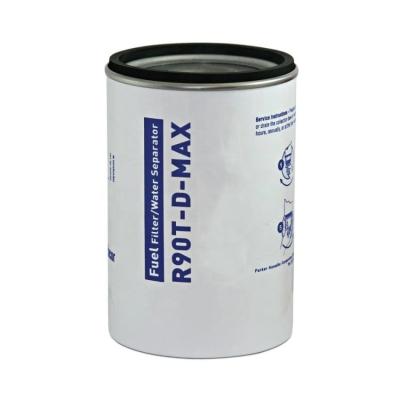 China Iron Filter Paper Fuel Water Separator R90T-D-MAX 112x112x161mm for Truck Diesel Engines for sale
