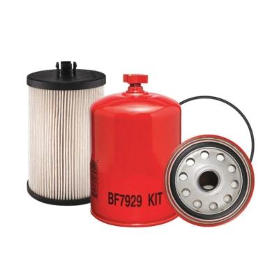 China Fuel Filter Kit for Truck Tractor 111x111x192mm 1.18kg BF7929 RE520906 RE523236 RE525523 RE541747 SK3188 for sale