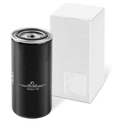 China Iron and Filter Paper Fuel Filter 93x93x171mm for Tractor Engines Spare Parts 500041178 H191WK for sale