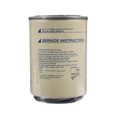 China Hydwell Tractor Diesel Engine Fuel Filter 8981398300 110x110x158mm 1kg for sale