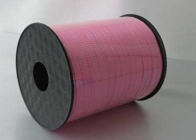 China Rose Color PP Solid Crimped Curling Ribbon for gift wrapping 3 / 16