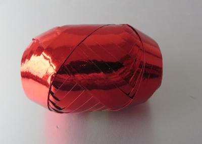 China Yellow Silver Blue Curling Ribbon Egg for wrapping , metallic poly ribbon Egg bow for sale