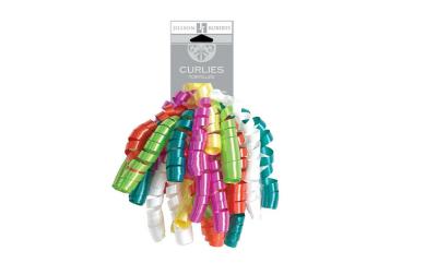 China OEM Christmas Curling Ribbon Bow 36 inches length for Carnival , PP solid curly bow for sale