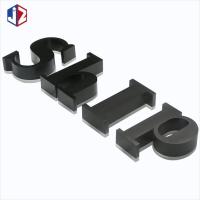 China Waterproof LED Backlit Signage Acrylic Black Titanium For Logo for sale